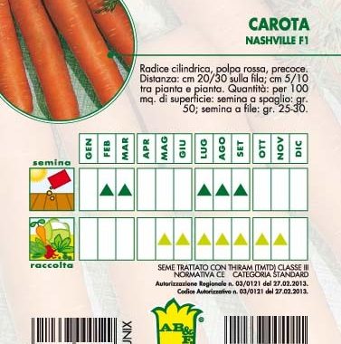 CAROTA Mezza lunga